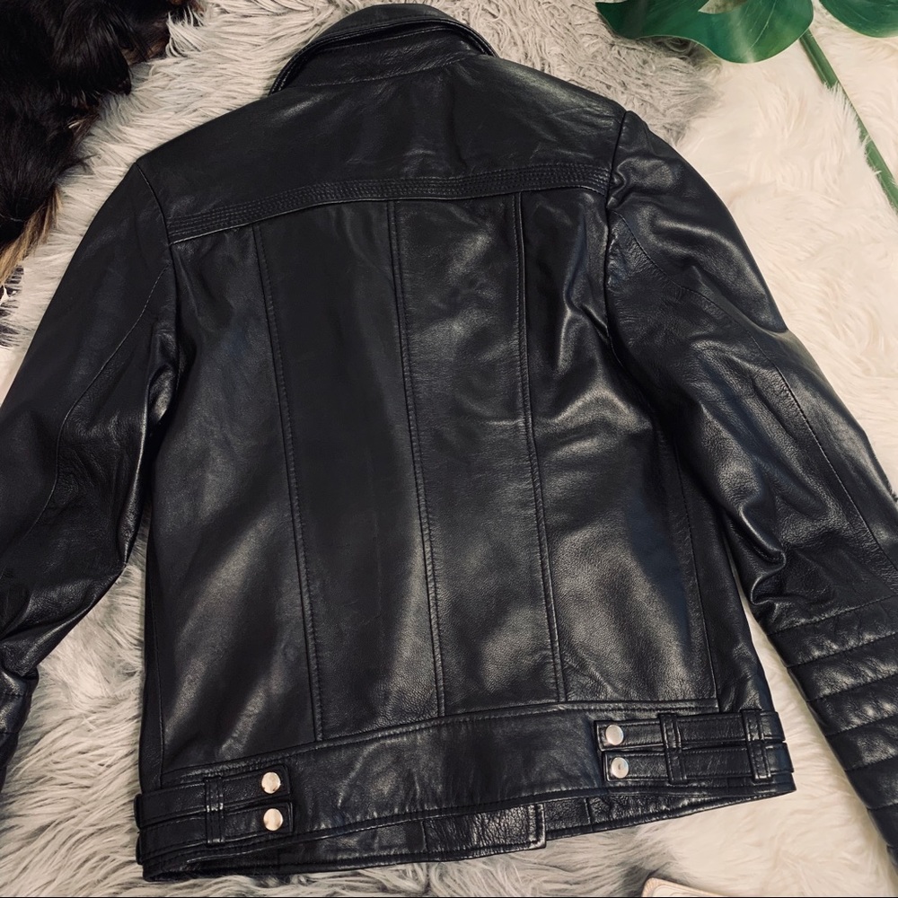 Genuine Lamb Skin Leather Jacket - Gem